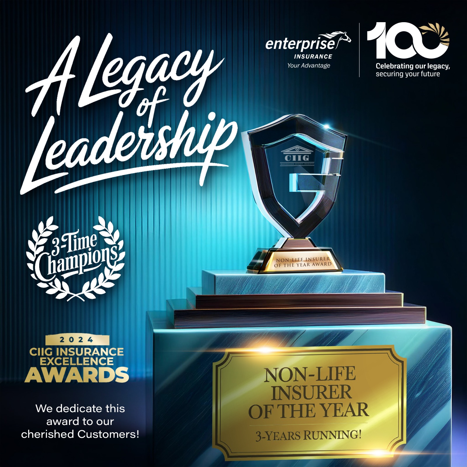 Enterprise Insurance Shines at the 4th CIIG Excellence Awards ...